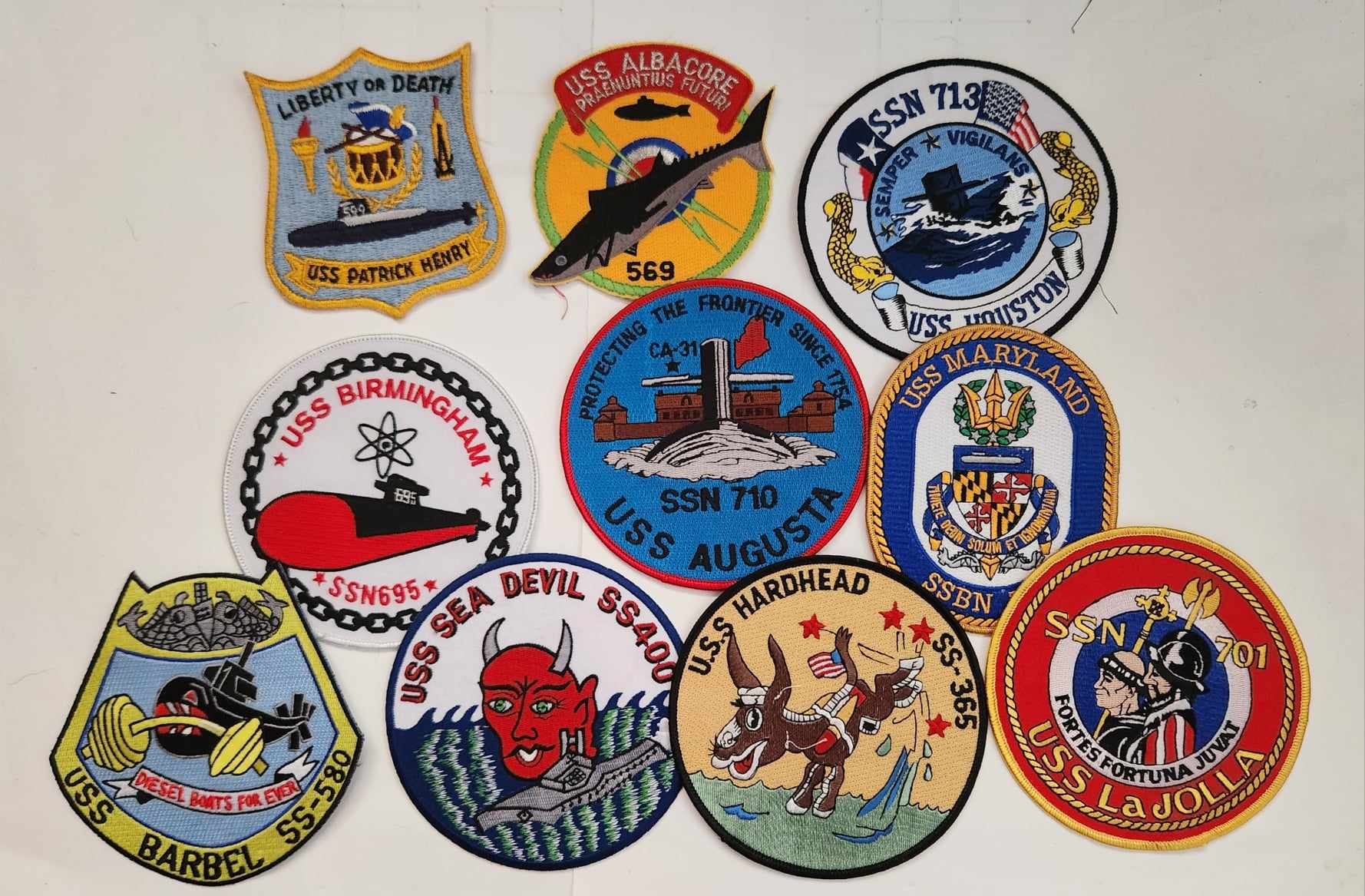 Patches for SSN Boats – SUBVEST.com