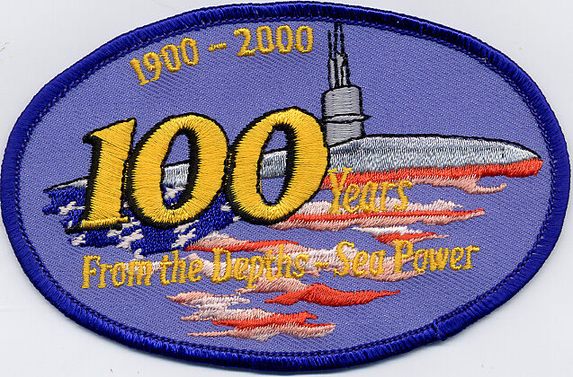 100 Year Submarine Centennial PATCH – SUBVEST.com