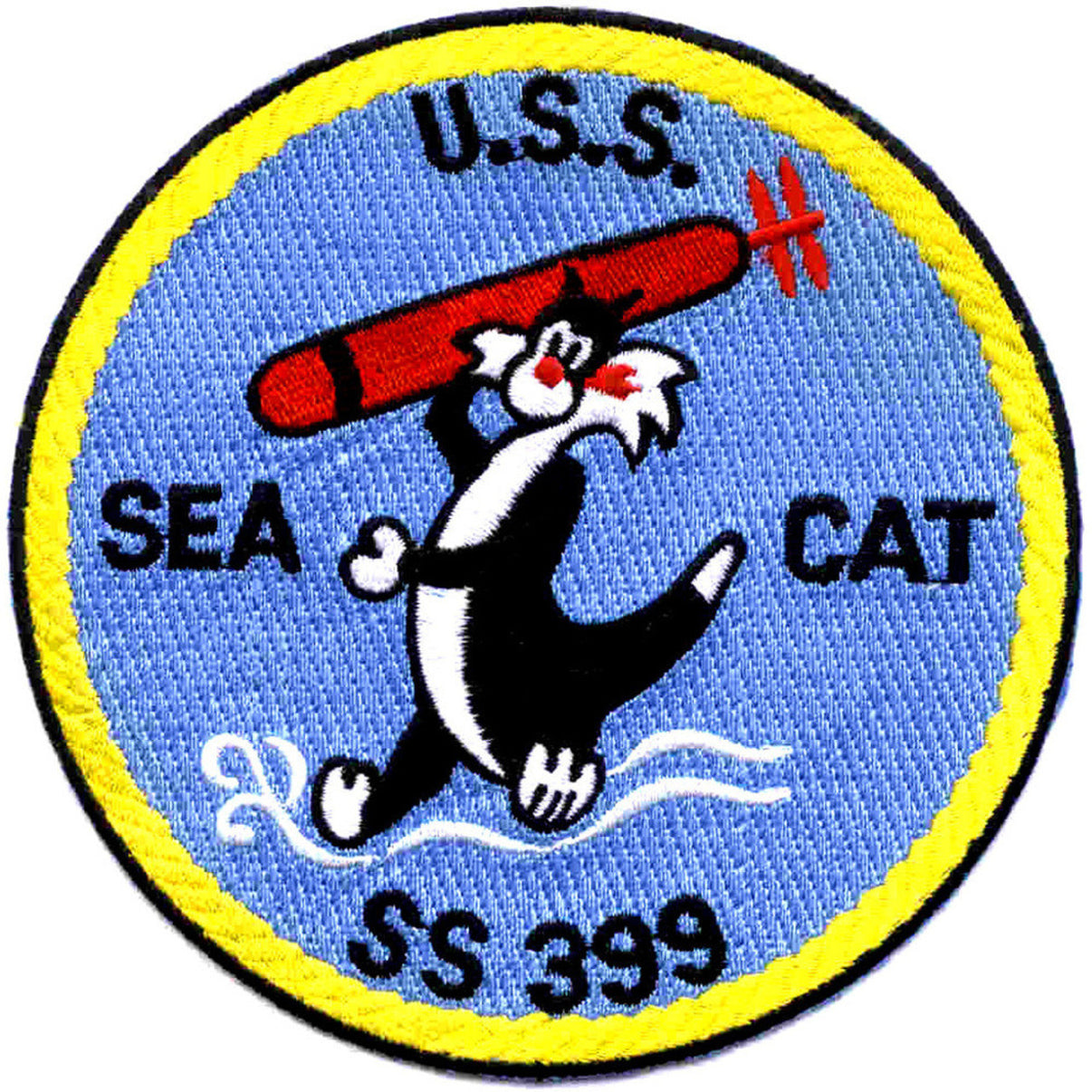 USS SEA CAT SS 399 PATCH – SUBVEST.com
