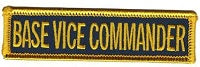 Base Vice Commander PATCH – SUBVEST.com